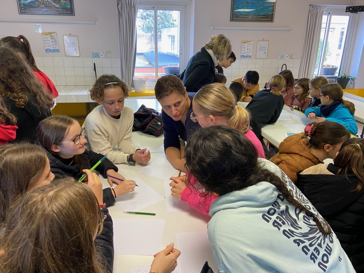 Réunion des éco-délégués 2023-24 - Cours du Sacré-Cœur