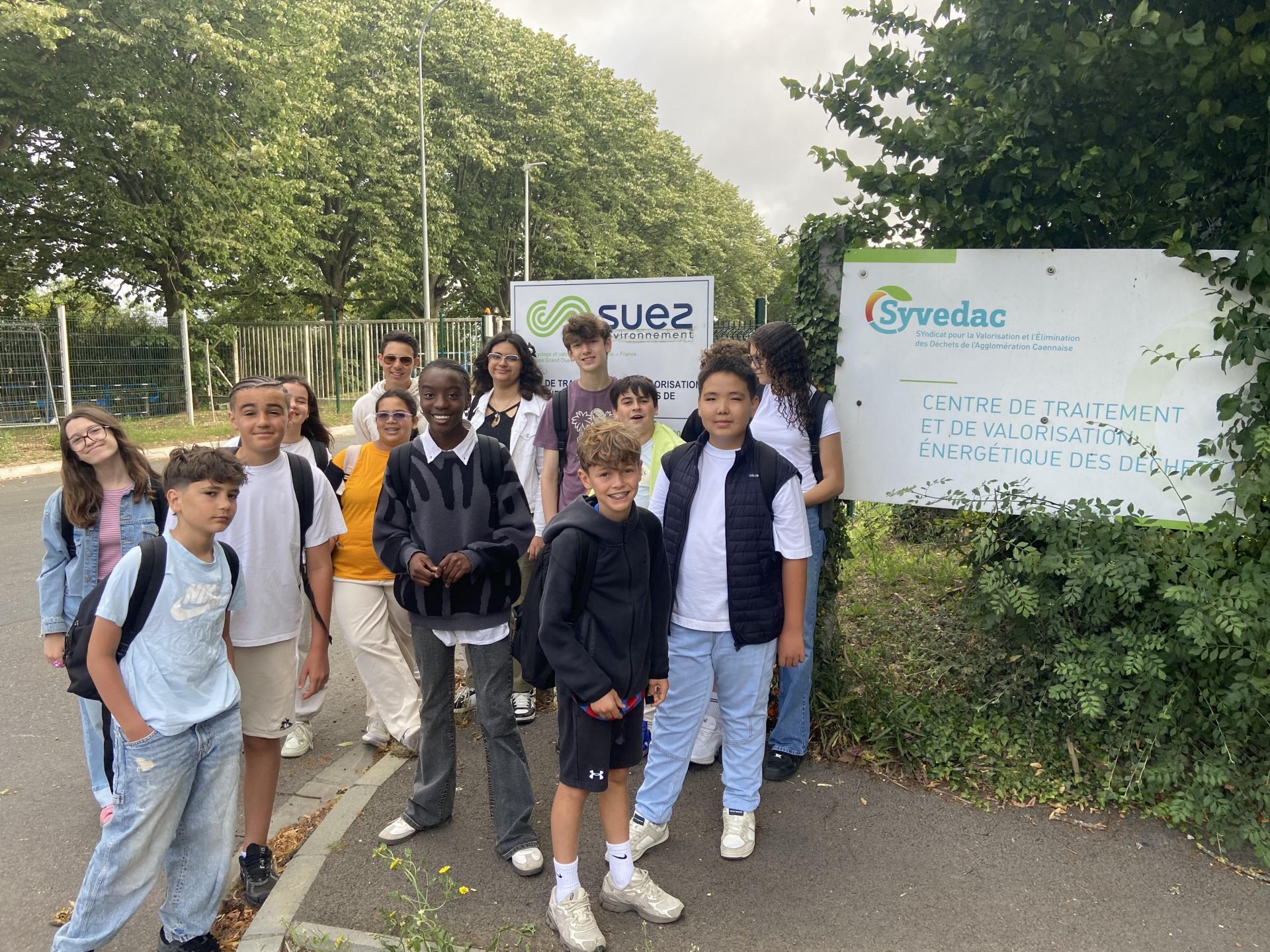 Visite de l'UVE pour les éco-délégués - Cours du Sacré-Cœur
